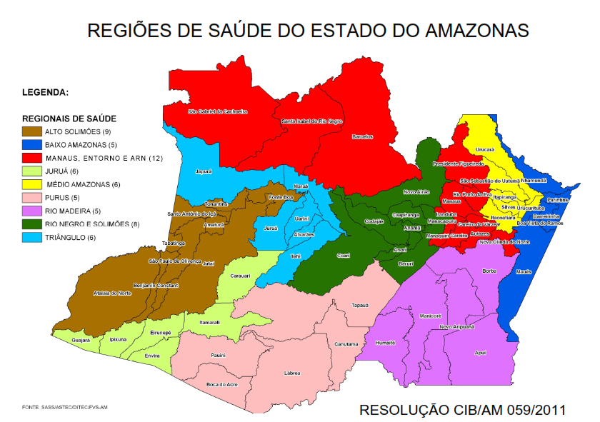 Regionalização - SES-AM
